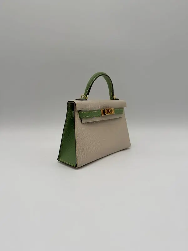 Hermès Kelly 20cm Hss Epsom Leather Handbag With Gold Hardware