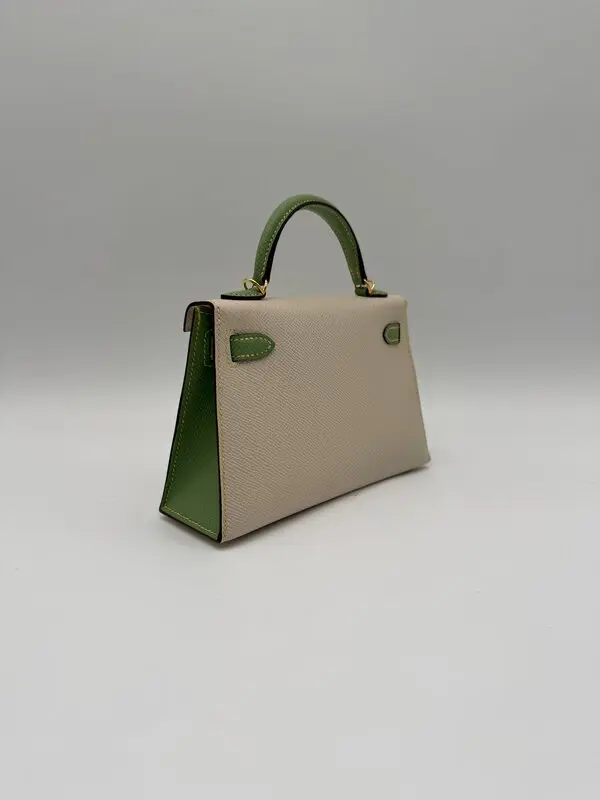 Hermès Kelly 20cm Hss Epsom Leather Handbag With Gold Hardware