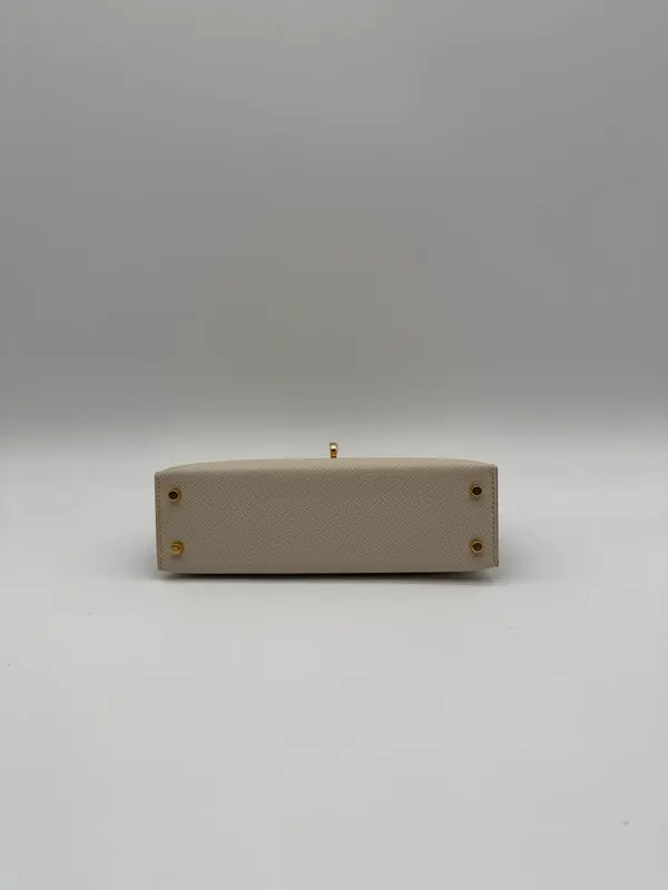 Hermès Kelly 20cm Hss Epsom Leather Handbag With Gold Hardware
