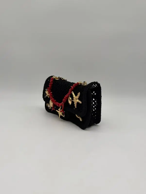 Chanel Mesh & Gold Tone Metal Flap Bag