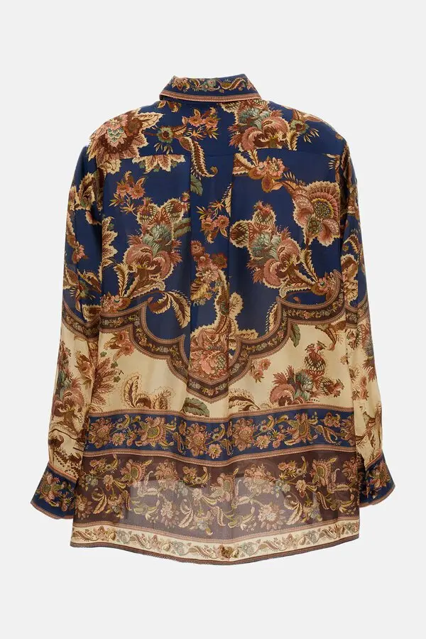 Zimmermann Aster Relaxed Shirt - Multicolore