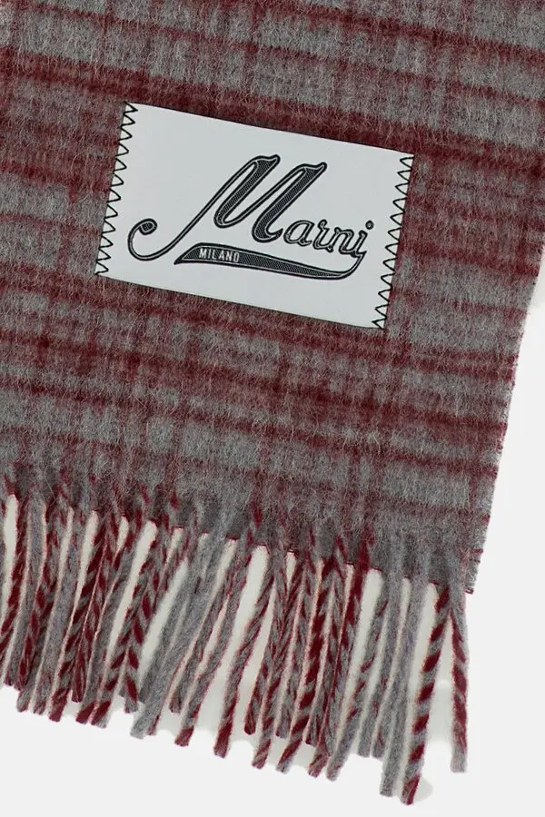 Marni Sciarpa In Misto Lana - Multicolore