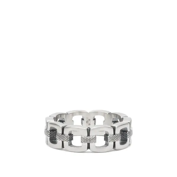 SERGE DENIMES Sterling Bond Ring - Silver
