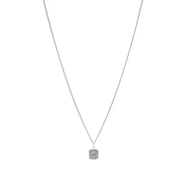 SERGE DENIMES Chrysanth Sterling Necklace
