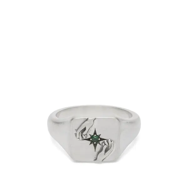 SERGE DENIMES Oracle Ring - Silver
