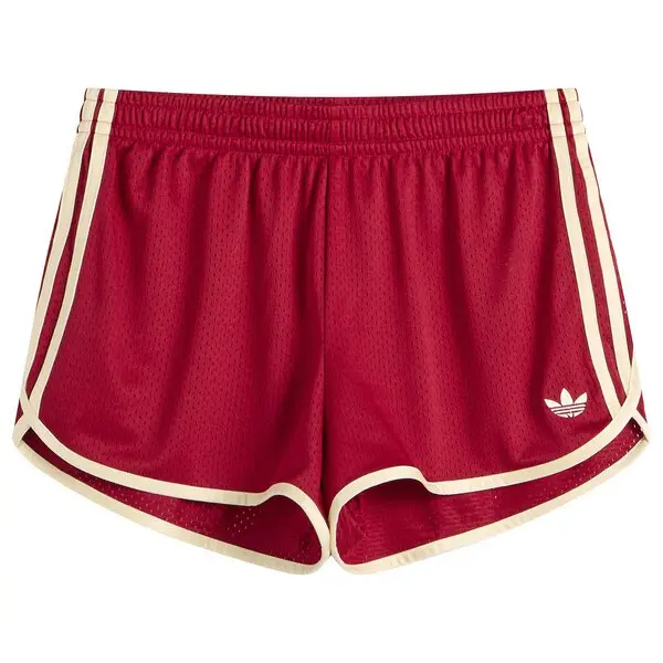 Adidas 3 Stripe Sprinter Short - Team Victory Red/warm Vanilla