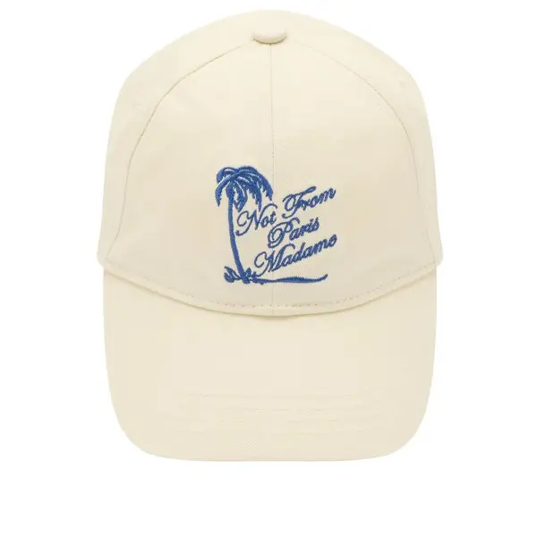 Drole De Monsieur Palm Tree Slogan Baseball Cap