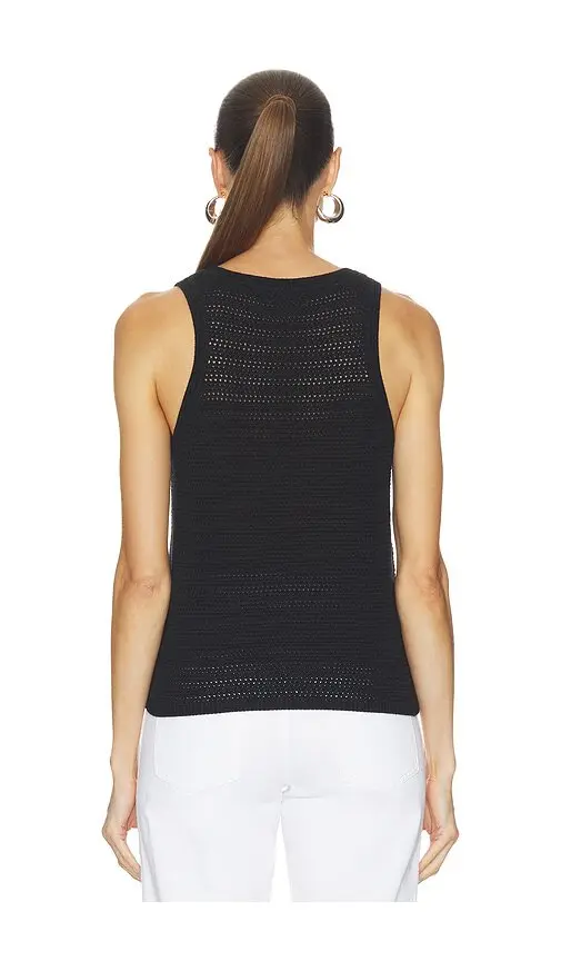 ANINE BING Arie Tank - Black