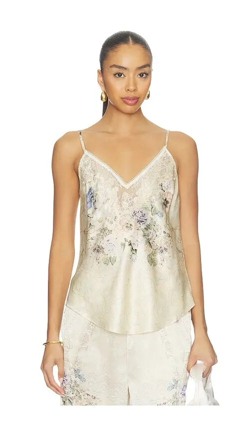 Camilla V-neck Bias Cami