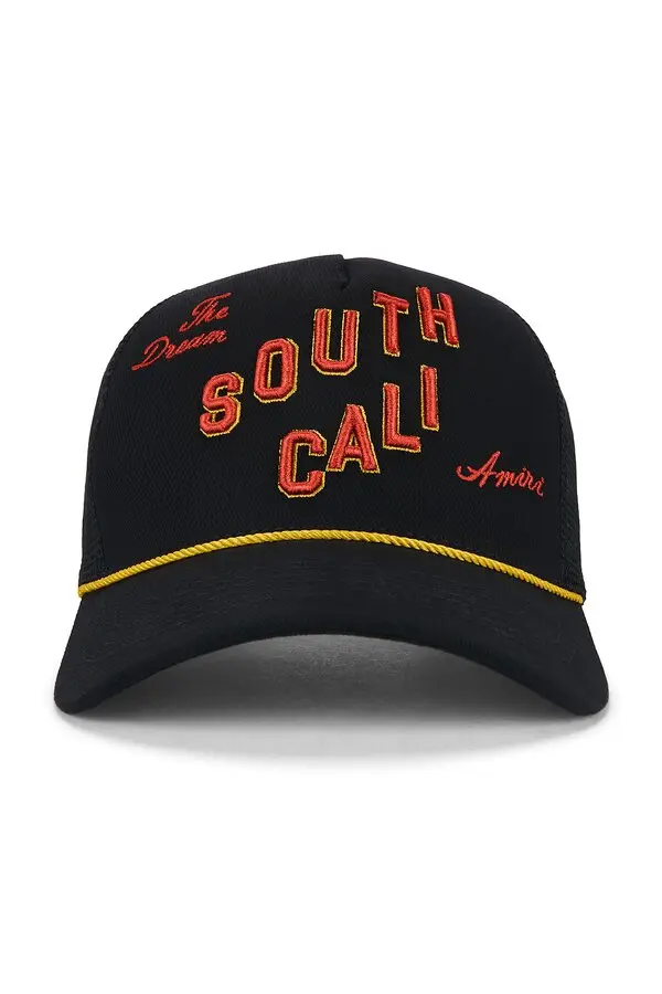 Amiri South Cali Trucker Hat - Black