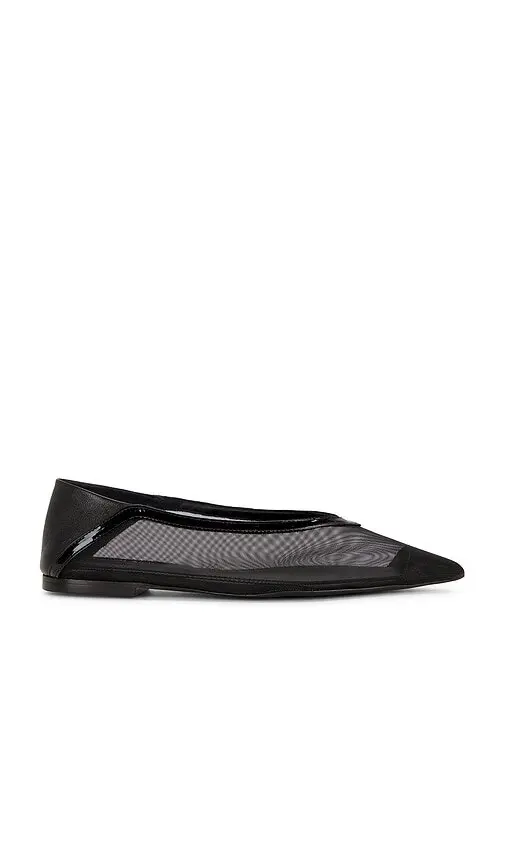 ANINE BING Aneka Babouche Flats - Black