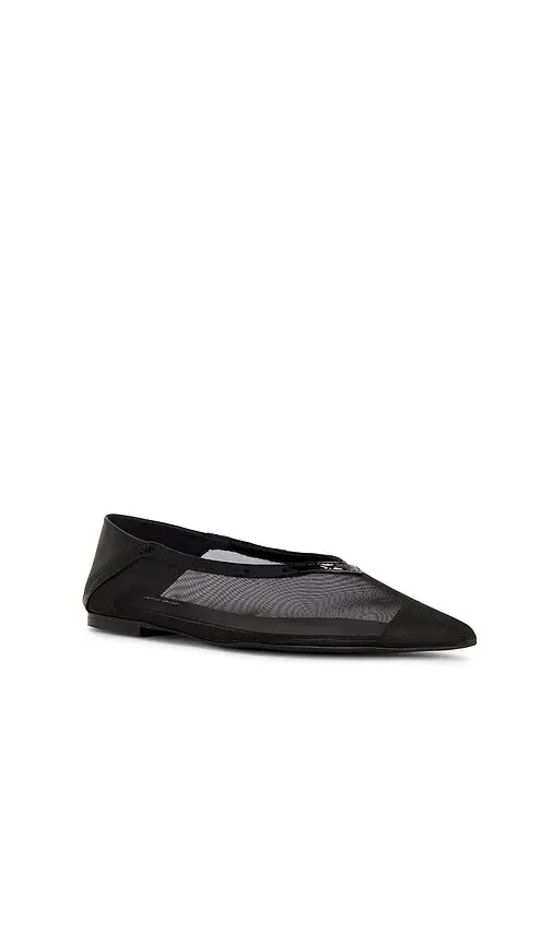 ANINE BING Aneka Babouche Flats - Black
