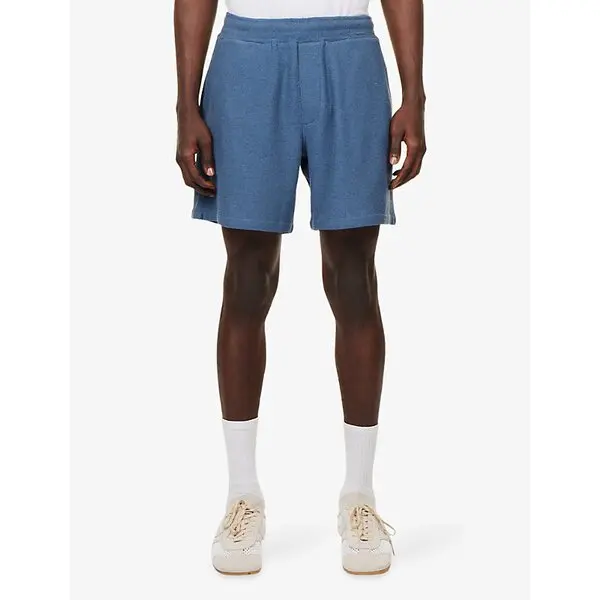 Paige Elijah Cotton-blend Shorts - Lakeside