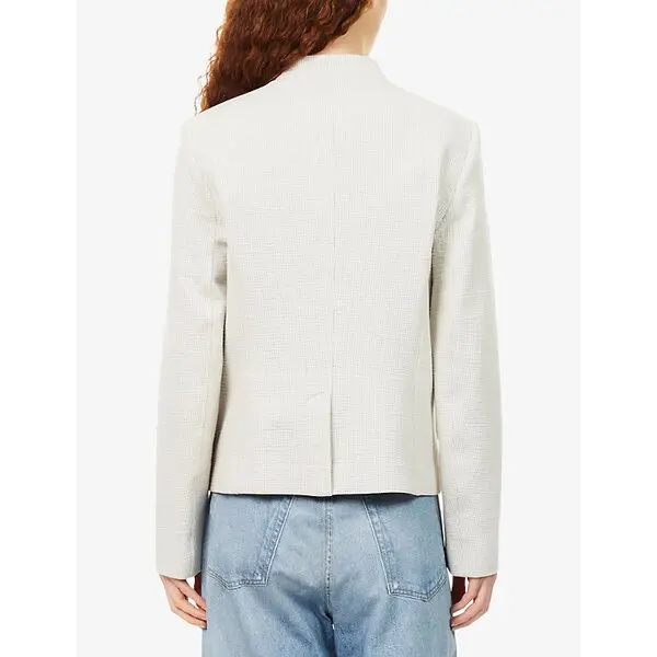 Rag & Bone Mercer Stand Collar Stretch-cotton Jacket