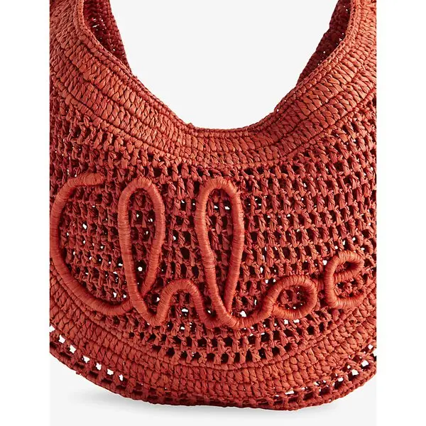 Chloé Raffia Hobo Bag