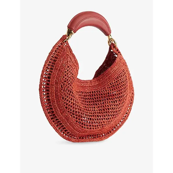 Chloé Raffia Hobo Bag