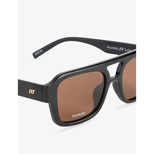 Le Specs Subzero Square-frame Sunglasses