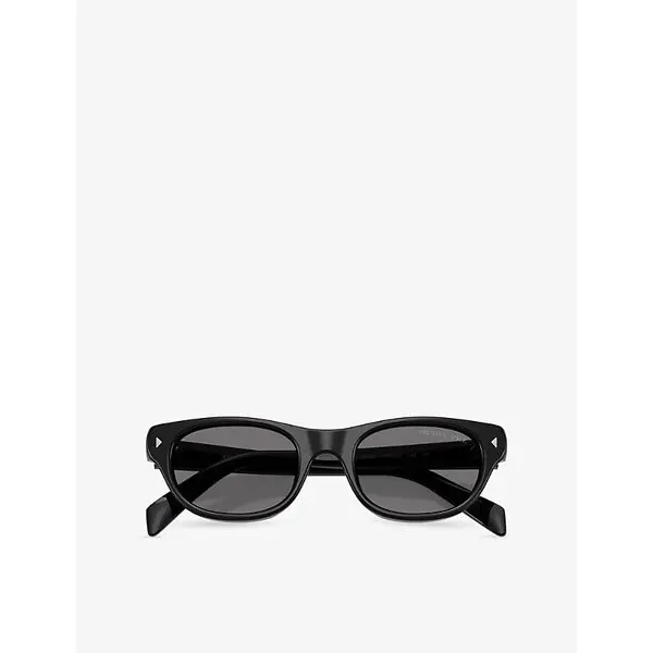 Prada Cat-eye Acetate Sunglasses - Black