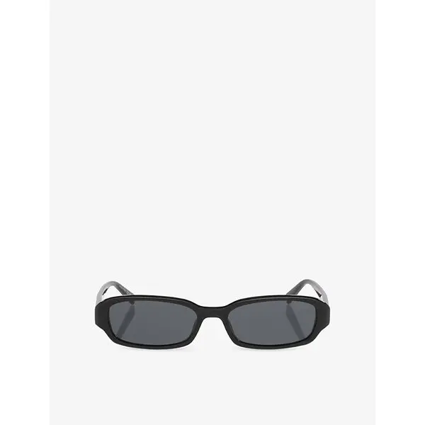 Saint Laurent Oval-frame Sunglasses - Black