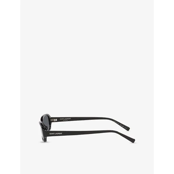 Saint Laurent Sl 872 Oval-frame Acetate Sunglasses
