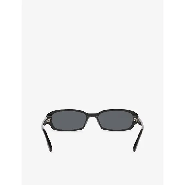 Saint Laurent Sl 872 Oval-frame Acetate Sunglasses