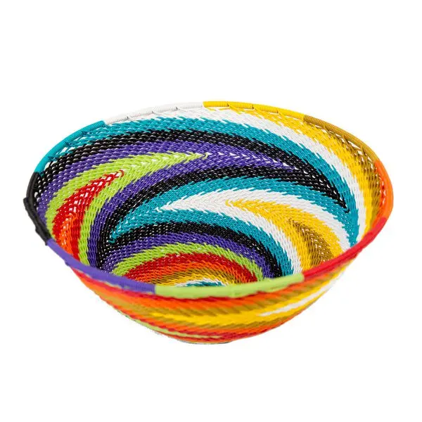 Botanical Boys Zulu Telephone Wire Bowl Tr Nineteen - Blue