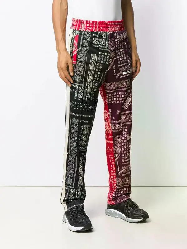 Palm Angels Bandana Print Track Pants