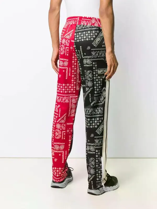 Palm Angels Bandana Print Track Pants