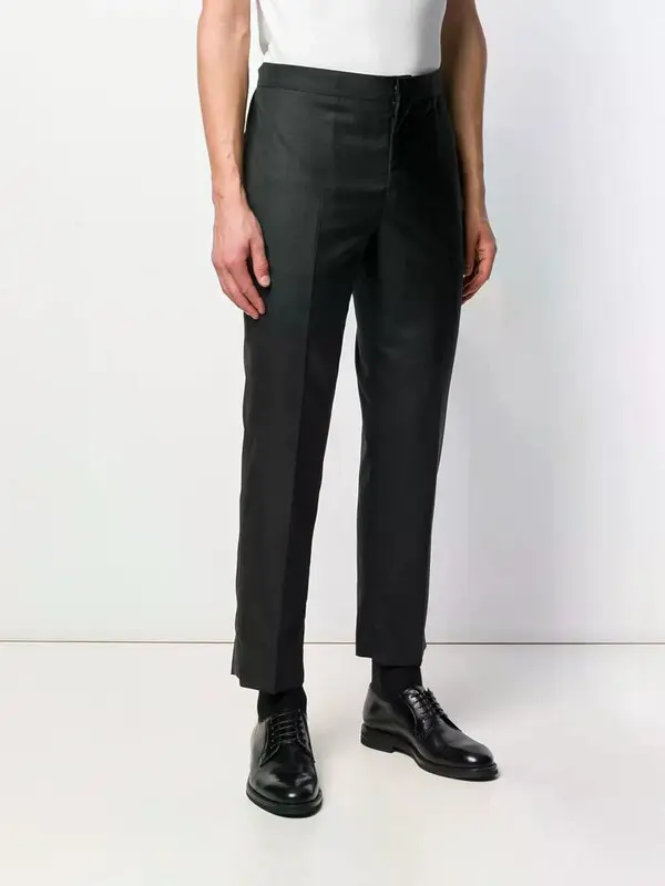 Brunello Cucinelli Virgin Wool-silk Blend Trousers