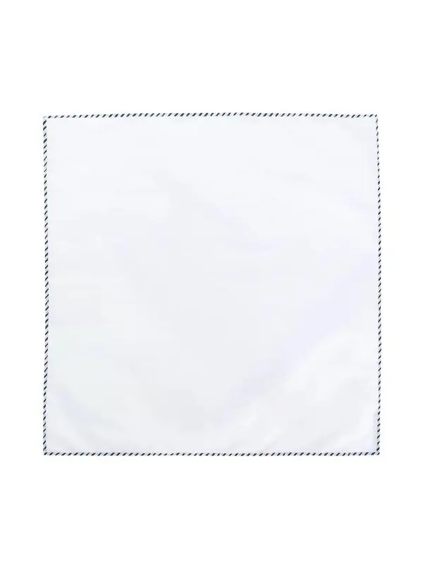 Brunello Cucinelli Border-stitch Pocket Square