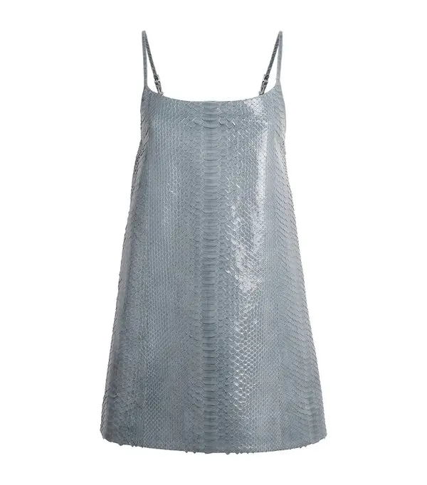 Alaïa Snakeskin Mini Dress