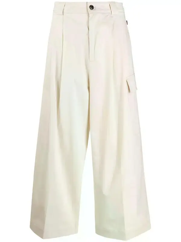 Woolrich Cropped Palazzo Trousers