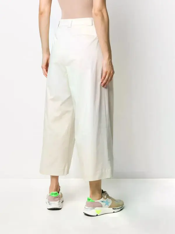 Woolrich Cropped Palazzo Trousers