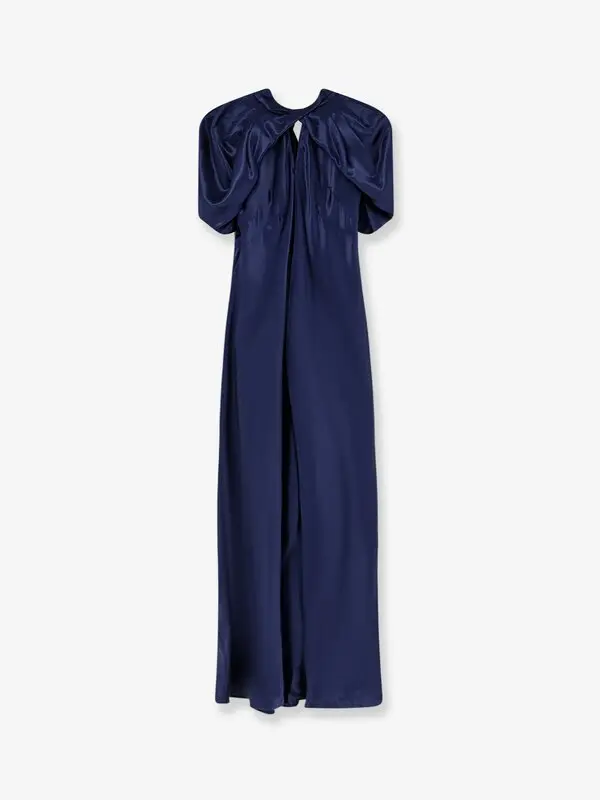 Alberta Ferretti Viscose Long Dress - Multicolor