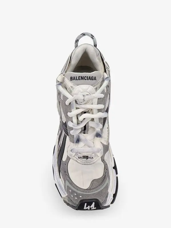 Balenciaga Runner Nylon Sneakers With Contrasting Inserts - Multicolor
