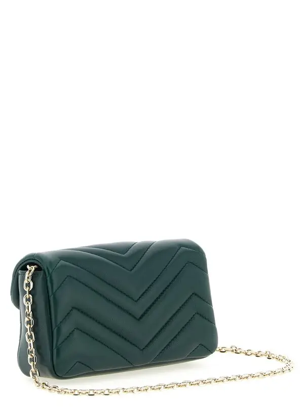 Gucci Gg Marmont Mini Shoulder Bag - Green