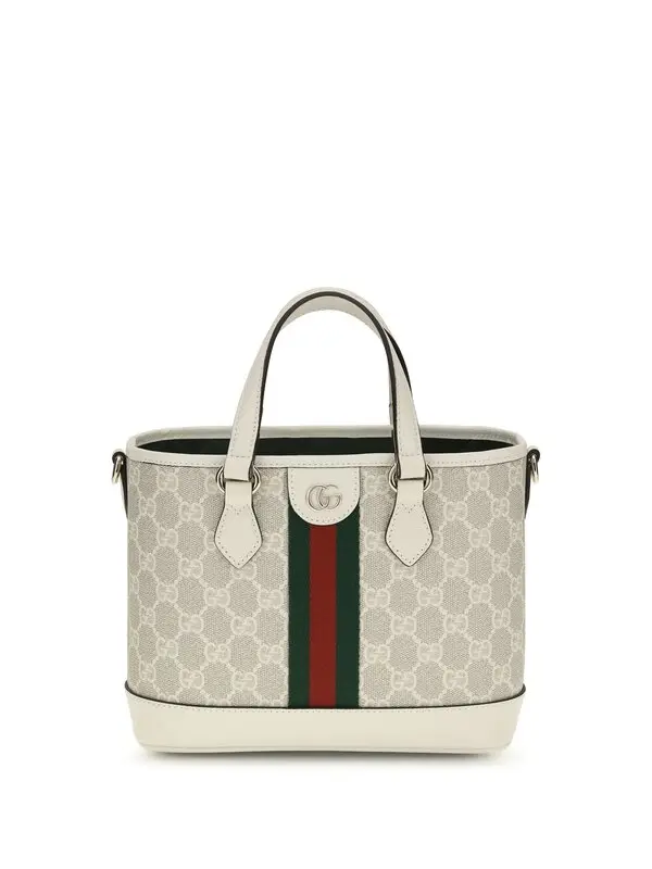Gucci Small Ophidia Tote Bag - White