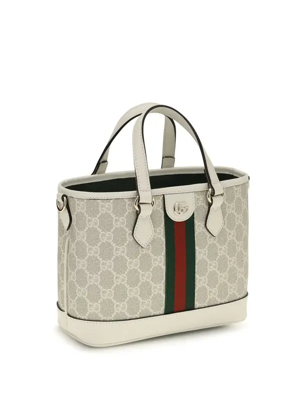 Gucci Small Ophidia Tote Bag - White