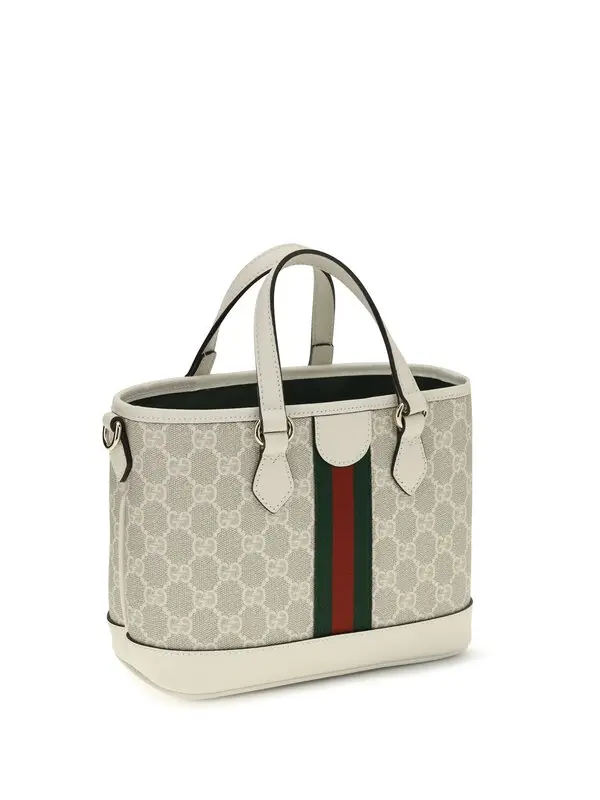 Gucci Small Ophidia Tote Bag - White