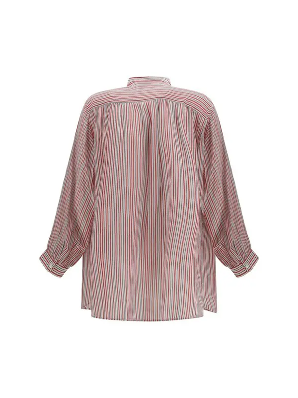 Isabel Marant Étoile Sapha Striped Cotton Voile Shirt - Multicolor
