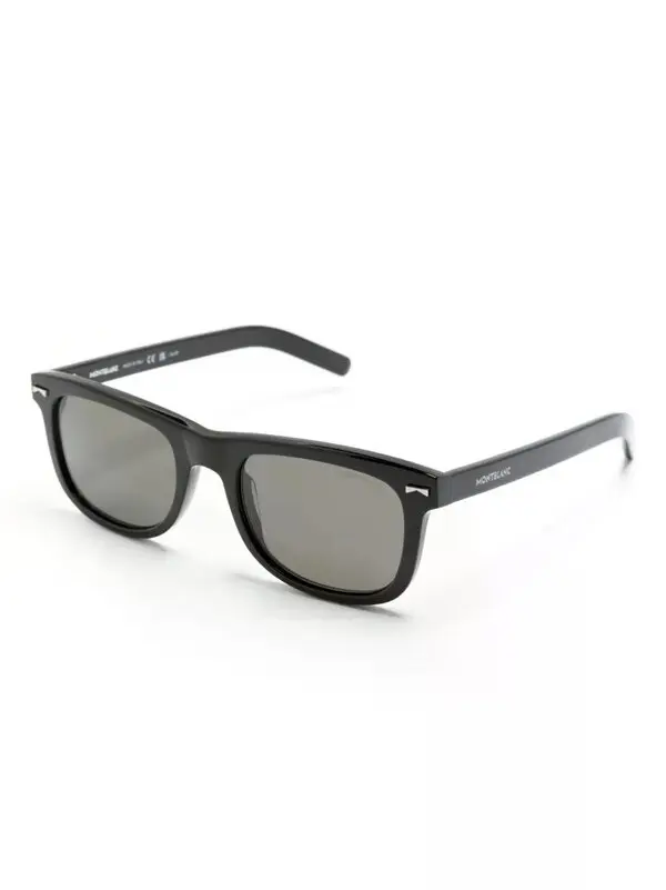 Montblanc Tinted Square-frame Sunglasses