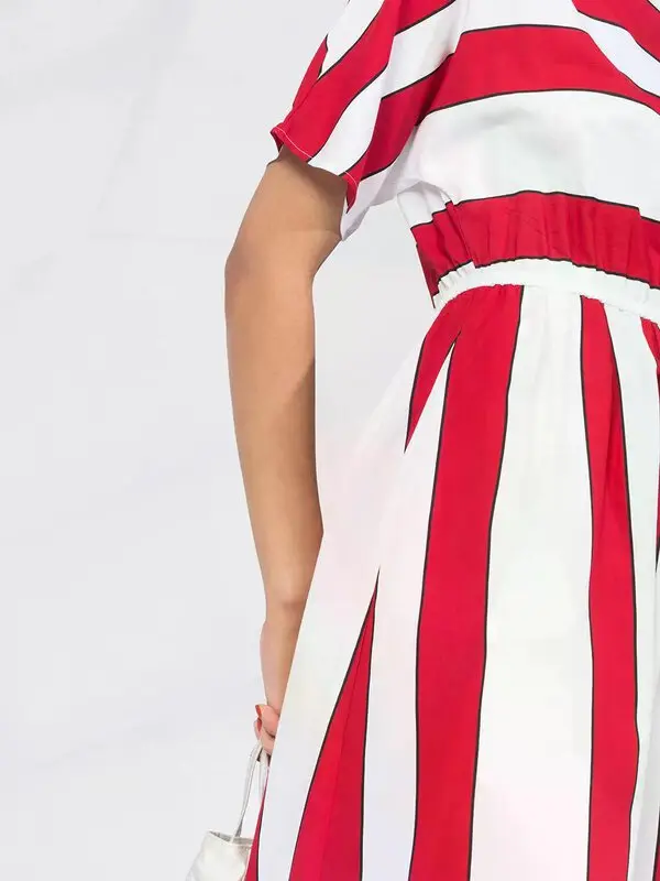 Woolrich Scully Stripe Midi Dress