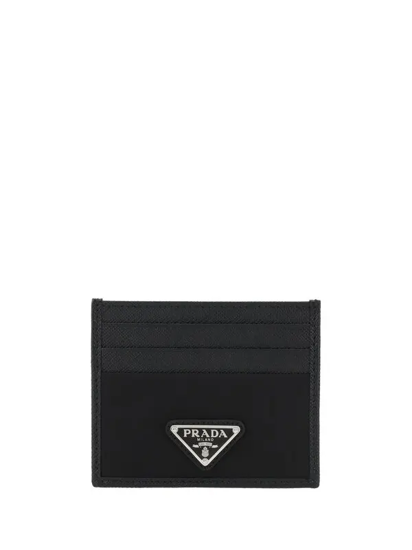 Prada Logoed Card Holder