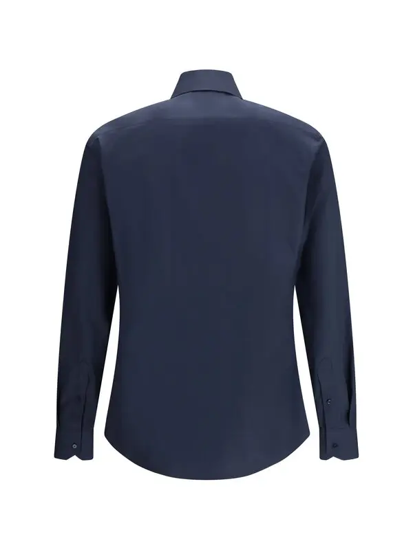 Fendi Shirt With Ff Detail - Blue