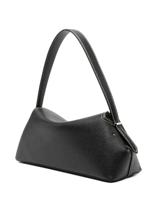 TOTEME T-lock Grained Leather Shoulder Bag