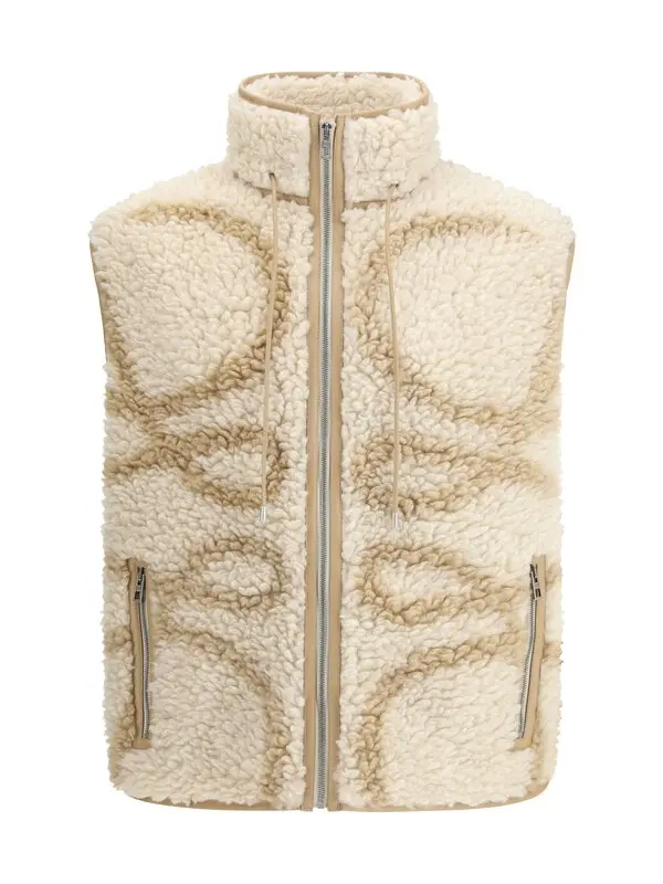 Loewe Jacquard Fleece Gilet - Multicolor