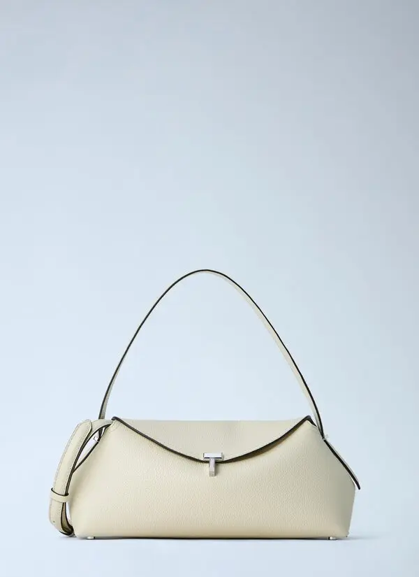 TOTEME T-lock Grained Leather Shoulder Bag - Multicolor