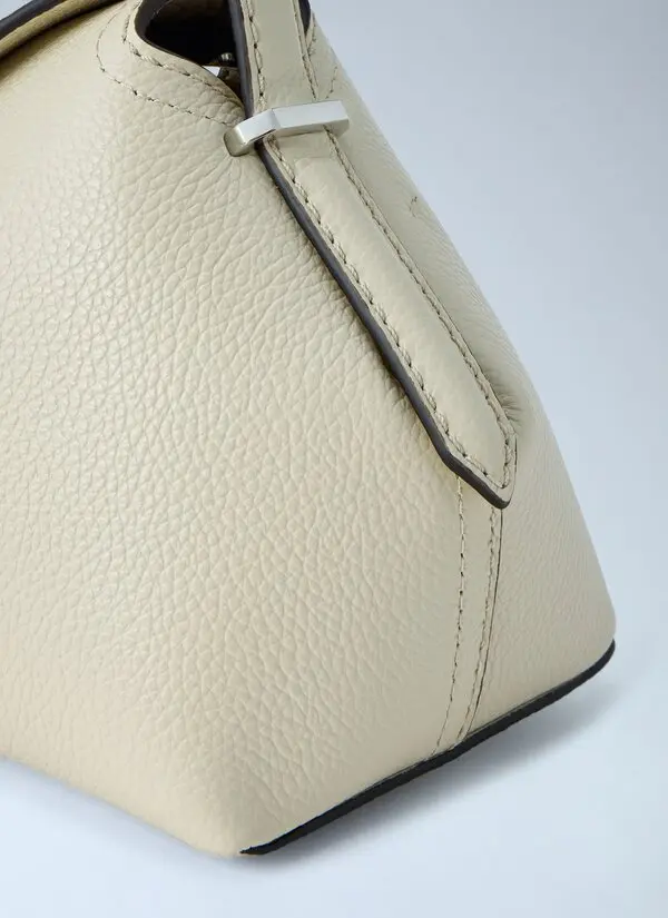 TOTEME T-lock Grained Leather Shoulder Bag - Multicolor