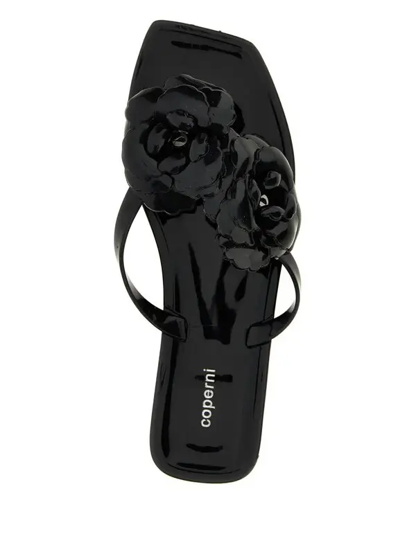 Coperni Floral Flat Sandals