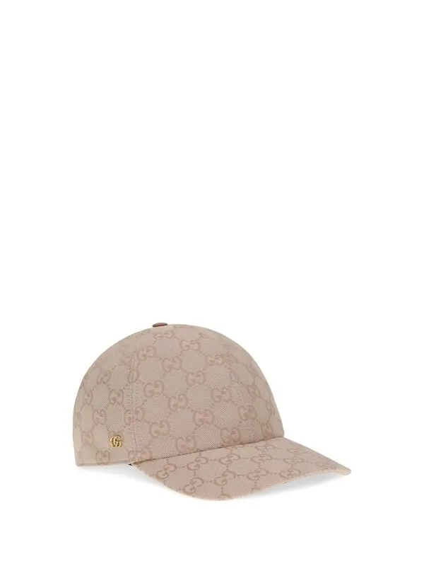 Gucci Gg Canvas Baseball Cap - Pink